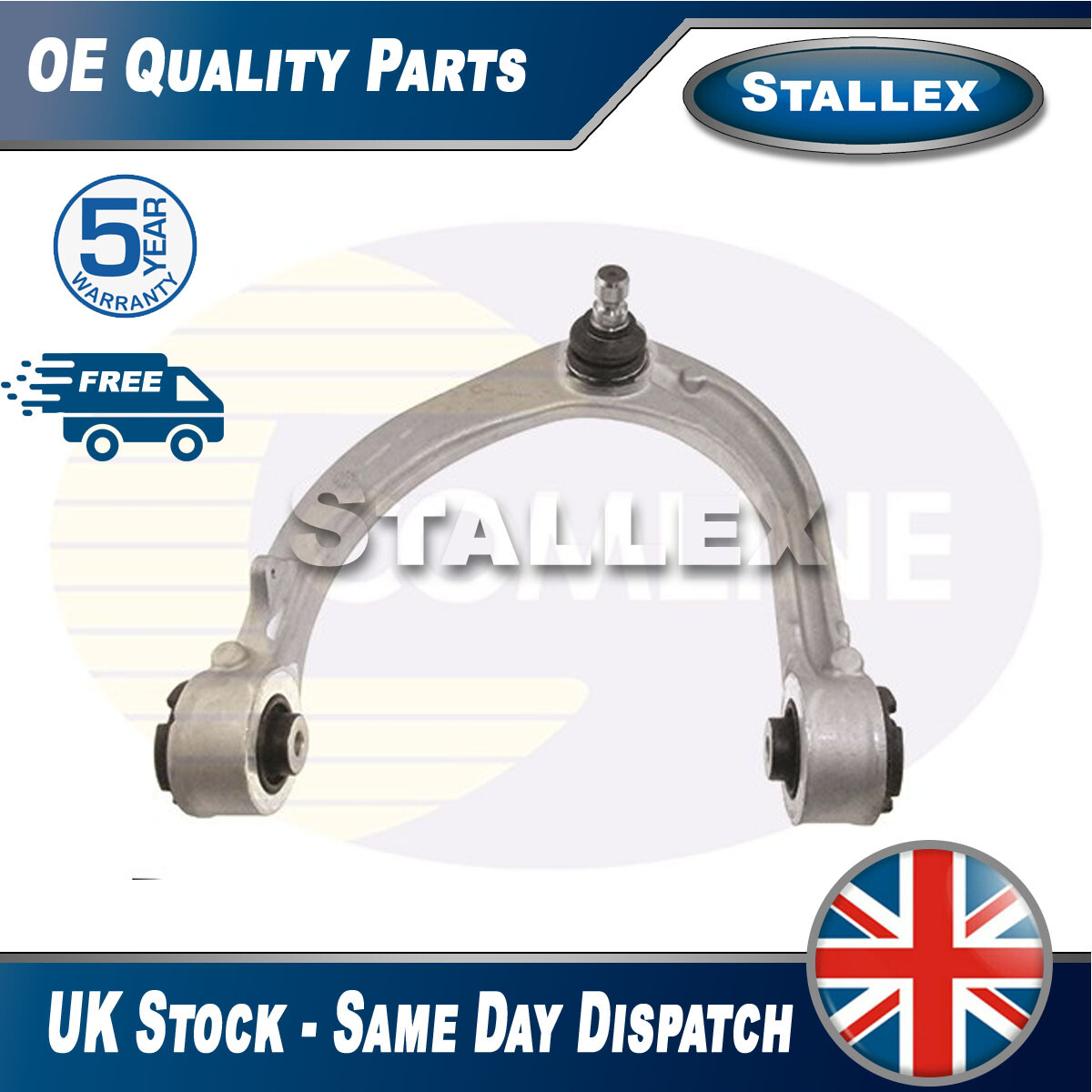 Fits Land Rover Range 2012- Track Control Arm Front Left Upper Stallex ...