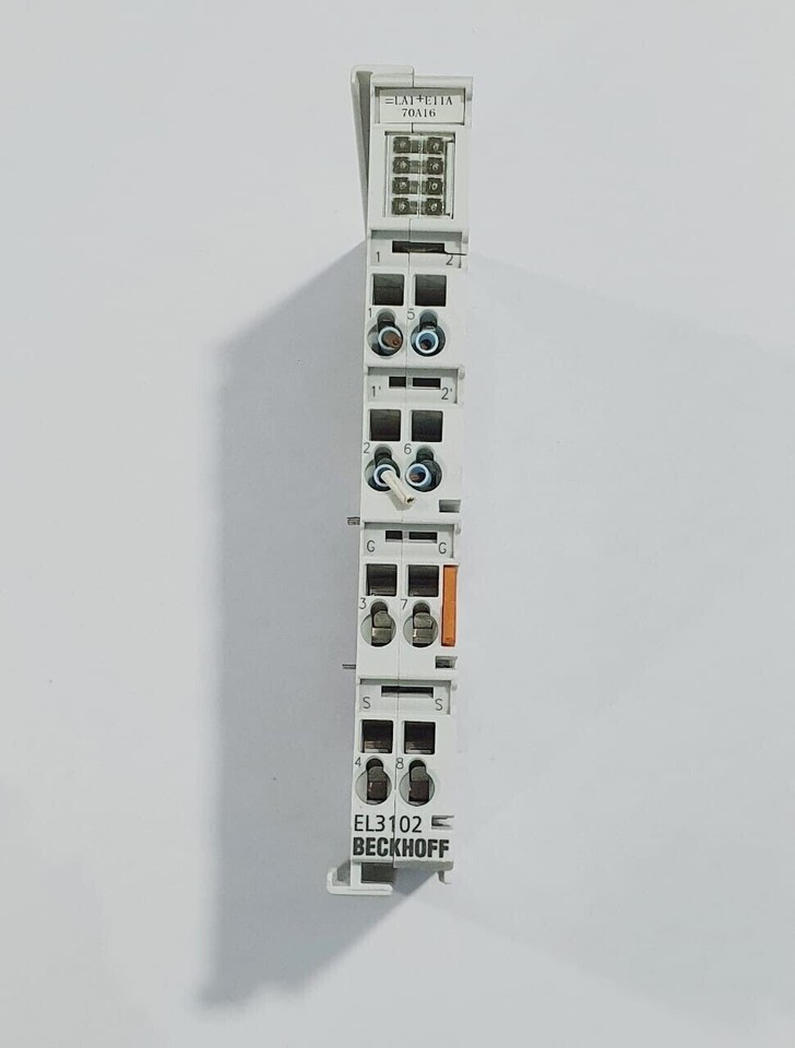 Beckhoff EL3102 2x ANALOG INPUT MODULE | eBay