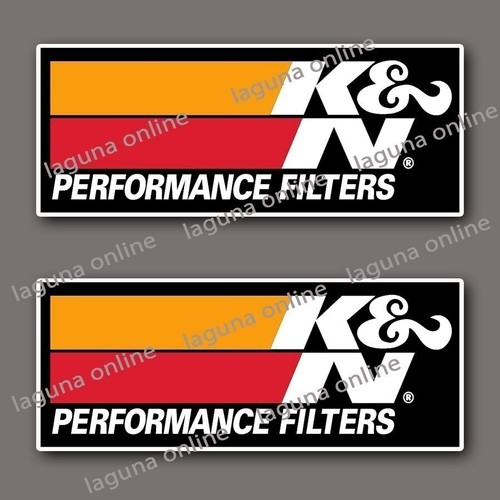 k&n Logo Gloss Weatherproof Decal Sticker 5 | eBay