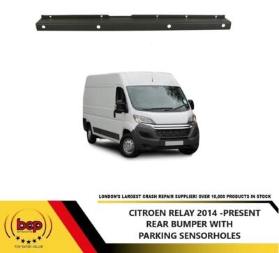 CITROEN RELAY 2014 ON REAR BUMPER CENTRE WITH PARKING SENSOR HOLES ...