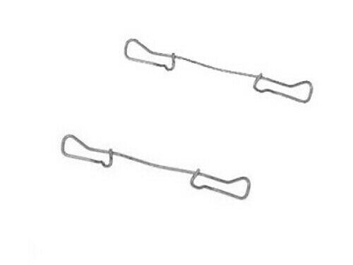 (2) Mini R50 R52 R53 Retaining Clips For Rear Brake Pads - ATE (OEM) | eBay