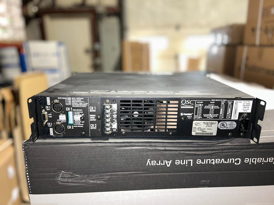 QSC CX702 2-Channel Power Amplifier great condition | eBay