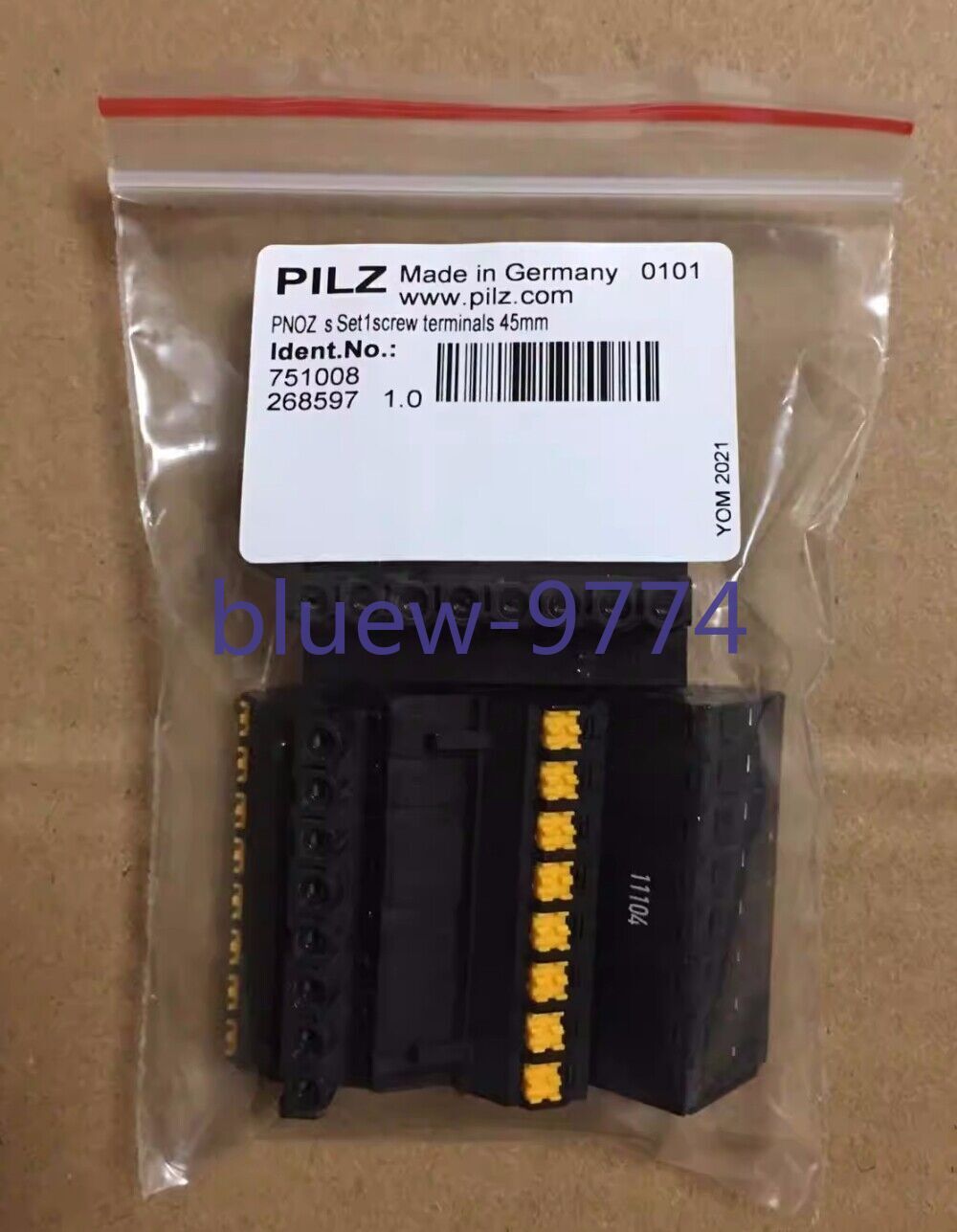 NEW PILZ 751008 PNOZ s Set1 screw terminals 45mm | eBay
