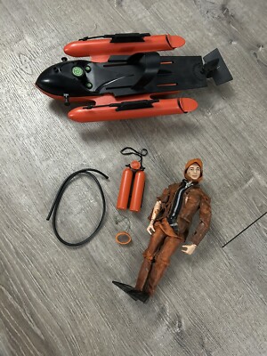 Vintage 1960s Hasbro GI JOE Sea Sled & Frogman SET w/ Figure 1966 | eBay
