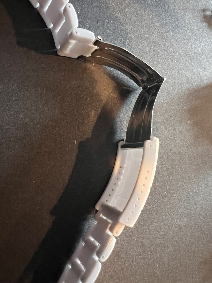 White Plastic Watch Bracelet | eBay