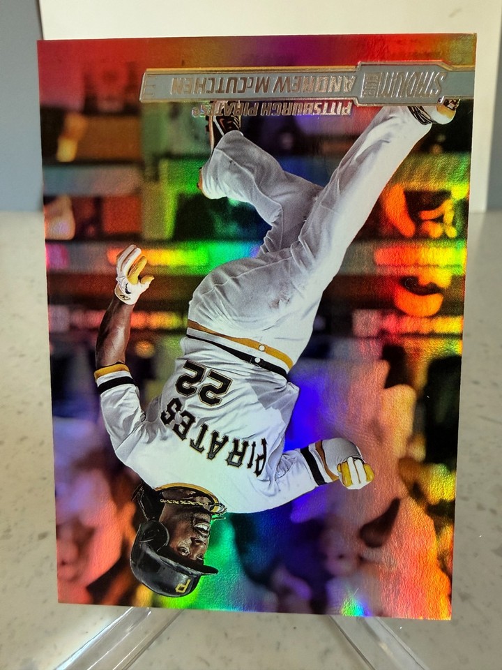 2014 Topps Stadium Club 'Foilboard' Andrew McCutchen #30 serial'd 05/25 ...