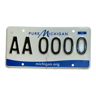 RARE! " AA 0000 " OLD 1960'S DIES TEST SAMPLE AUTO LICENSE PLATE | eBay