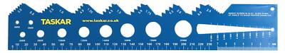 Taskar Screw Diameter & Thread Pitch Gauge Ruler (Metric) | eBay Australia