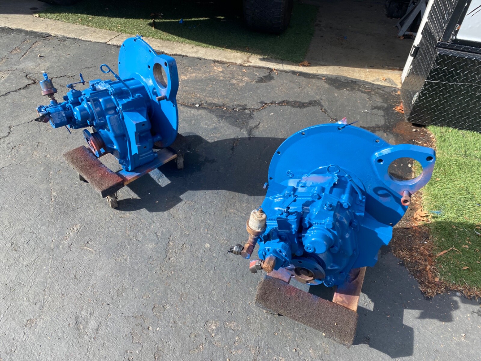 PAIR of Twin Disk Marine MG 502 2:1 ratio transmission boat inboard | eBay