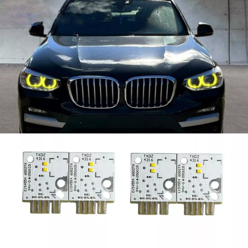 63117466102 CSL Yellow Angel Eyes DRL LED Boards For BMW X3 X4 X3M X4M ...