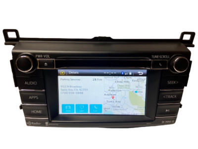 2014-2018 TOYOTA RAV4 Radio CD APPS scout GPS LINK Navigation ENTUNE ...