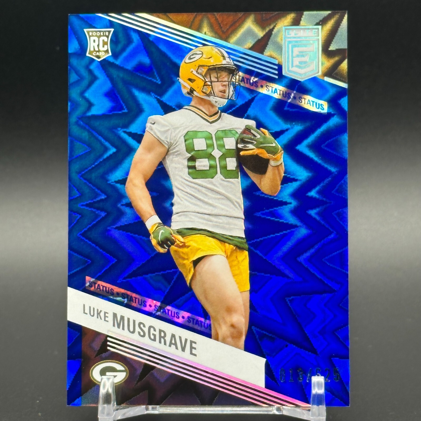 2023 Panini Donruss Elite - Rookies Status Explosion #163 Luke Musgrave ...