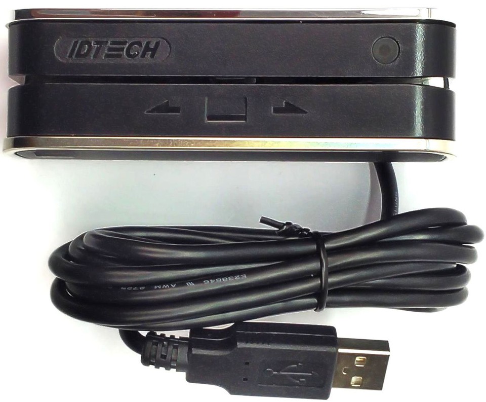 ID TECH IDSR-335133TEBX SecuRED Credit Card Reader Magnetic PCI SRED ...