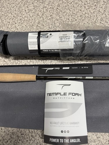 Temple Fork Outfitters (TFO) Stealth Fly Rod 10'0 2wt *Euro Nymph Rod ...