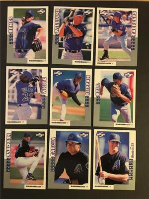 1998 Score Arizona Diamondbacks Team Set 9 Cards With Rookie/Traded | eBay