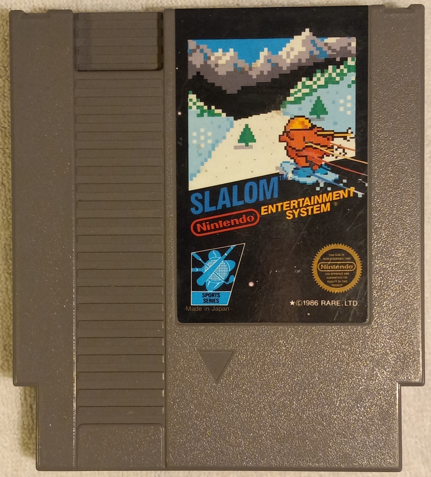 Slalom (Nintendo Entertainment System NES, 1986) TESTED 45496630300| eBay