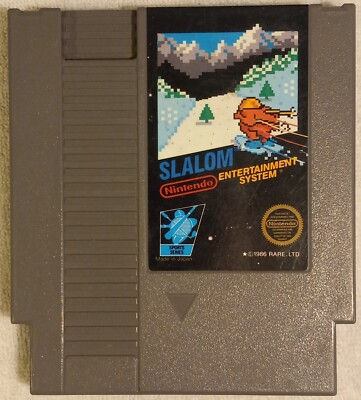 Slalom (Nintendo Entertainment System NES, 1986) TESTED 45496630300| eBay