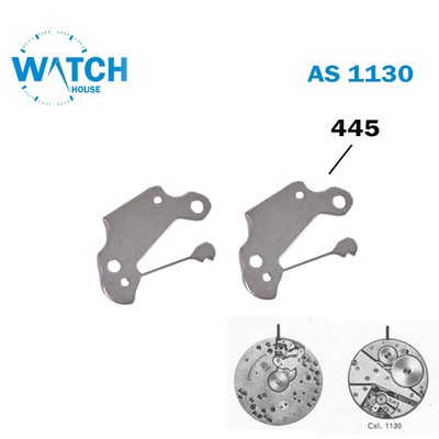 2 pcs Swiss Setting lever Spring Part Number 445, For AS 1130 Movement ...