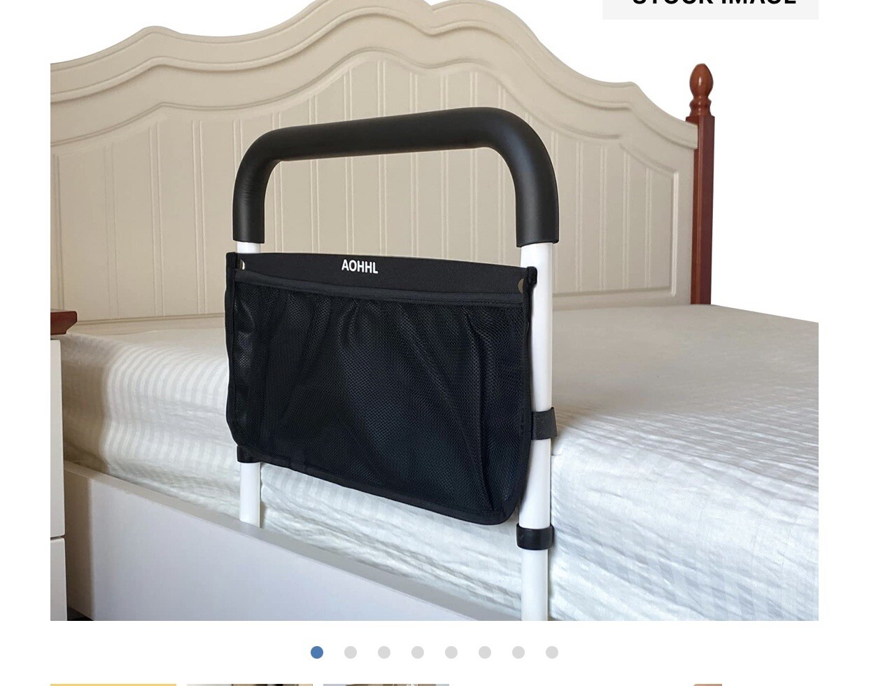 Bed Assist Bar Adult Bed Rail for Elderly Assistance Bed Hand Rail w ...