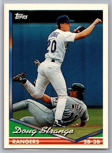 1994 Topps Baseball #591 Doug Strange Texas Rangers | eBay
