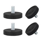 M8 x 15 x 40mm Leveling Feet Adjustable Leveler for House Cabinet Leg ...