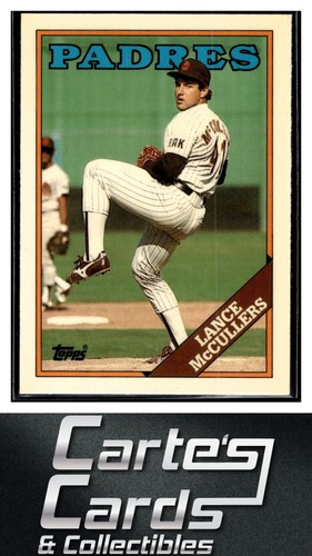 Lance McCullers 1988 Topps Tiffany #197 San Diego Padres | eBay