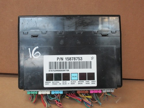 07 08 09 10 11 Chevy Silverado 1500 Body Control Module Computer BCM ...