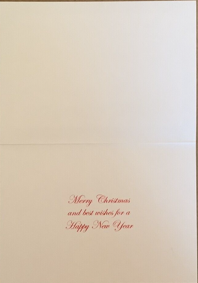 MINT 2002 Tasha Tudor Christmas Greeting Card w Bear American Artists ...