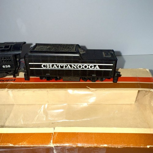 Vintage Lot Of Tyco HO Scale Trains With Switch! Chattanooga And Santa ...