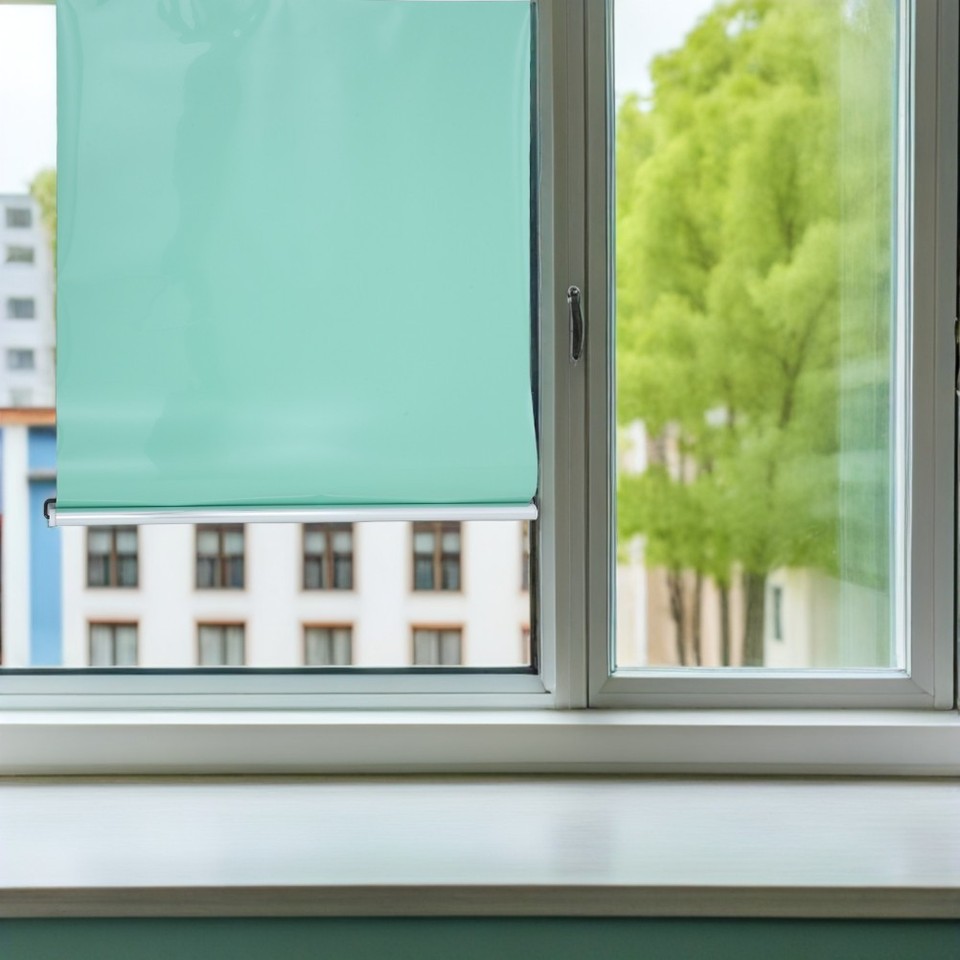 No Drill Suction Cup Blackout Blinds Window Shades for Office Privacy ...