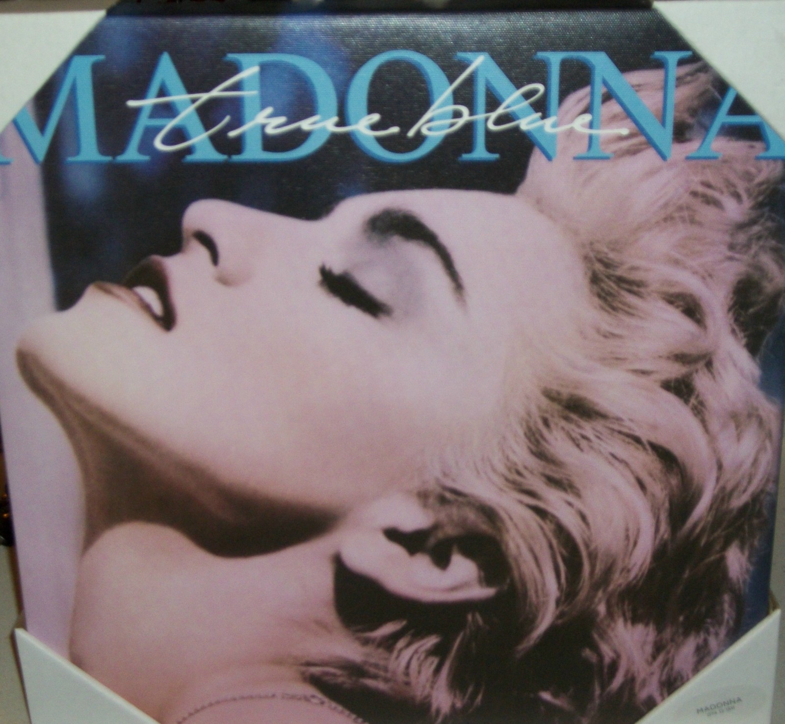 True Blue CD Album cover poster Madonna canvas photo picture wall ...