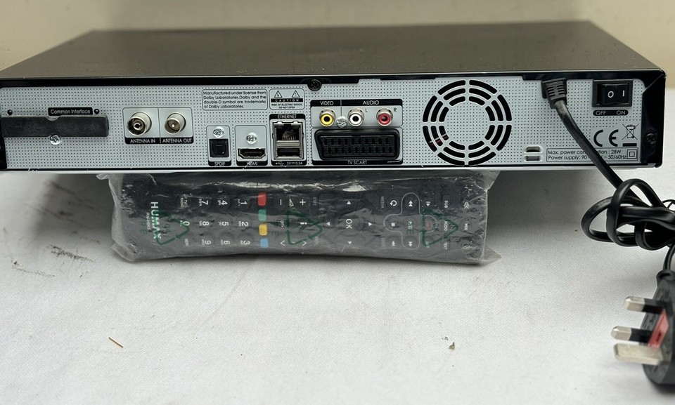 HUMAX HDR- FOX HD T2 CI+TWIN TUNER FREEVIEW 1TB HDD TV RECORDER ...