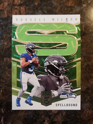 2018 Panini Donruss Elite Russell Russell Spellbound letter S #SB-RW4 ...