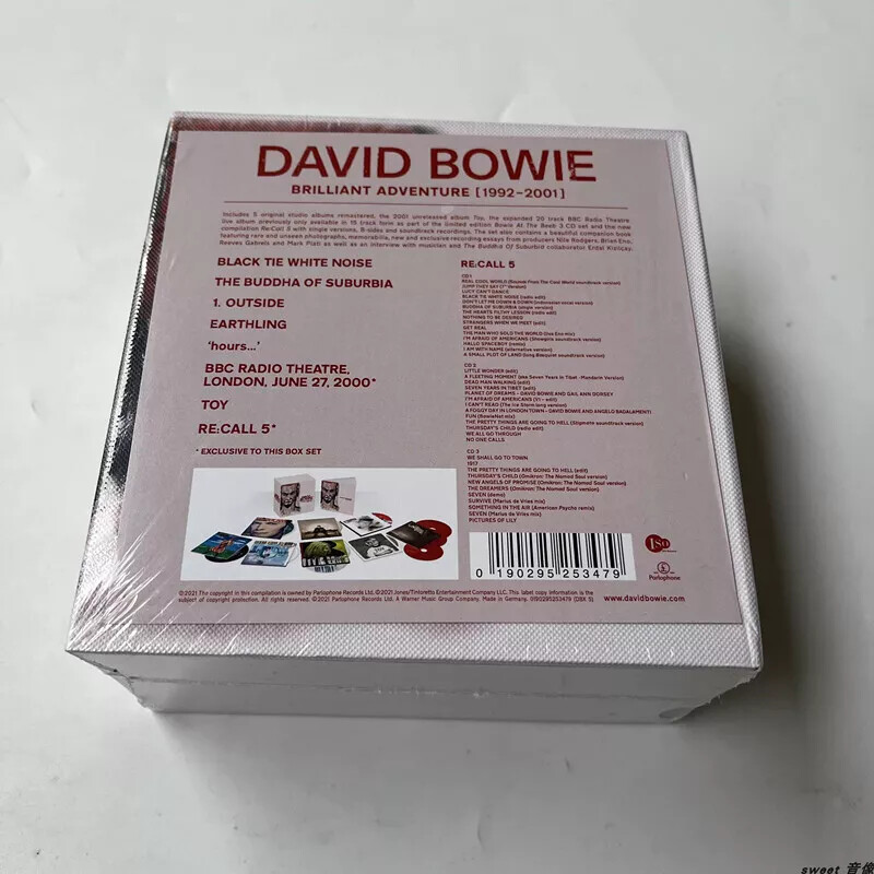 New 11-CD BOX Set New & Sealed Album DAVID BOWIE BRILLIANT ADVENTURE (1992-2001) | eBay