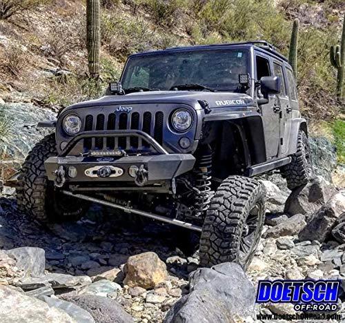 Doetsch Off-Road 07-18 JEEP JK/JKU 7075 1 TON ALUMINUM TIEROD AND DRAG ...