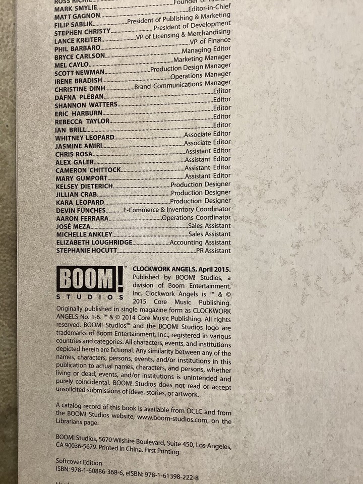 Neil Peart Signed Book Clockwork Angels Hardcover LE 330/500 Autograph ...