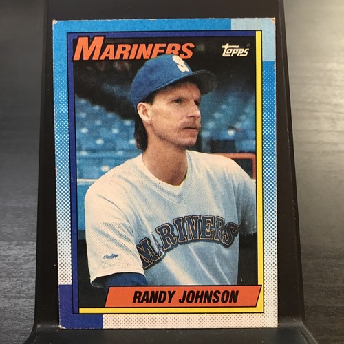 1990 Topps Randy Johnson Baseball Card #431 Seattle Mariners | eBay