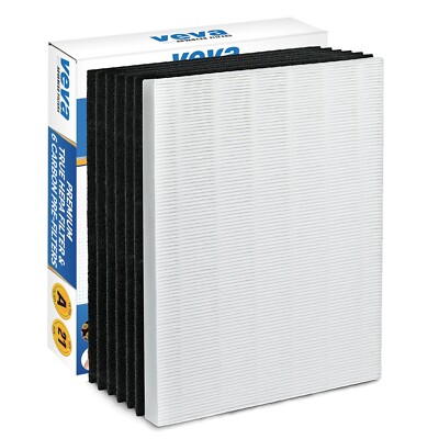 Veva Advanced Filters Premium True Hepa & 6 Filter Pre-Filter Type A ...
