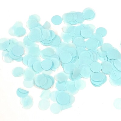Baby Blue Confetti Table Decor Birthday Confetti Bridal Shower | eBay