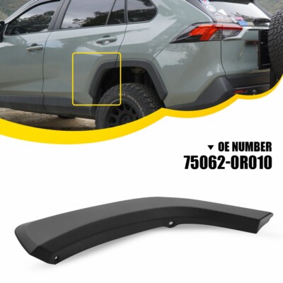 Fits 2019-2024 Toyota Rav4 Rear Door Flare Arch Trim Molding Left ...