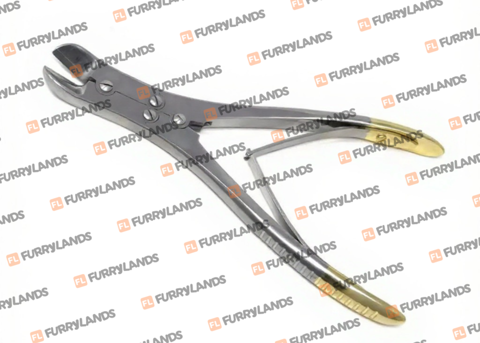 Veterinary TC Pin & Wire Cutter Pliers Set 4 Pcs with Tungsten Carbide ...