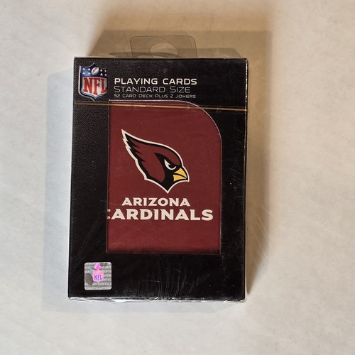 NFL Licensed ARIZONA CARDINALS Diamond Plate Playing Cards NEW | eBay