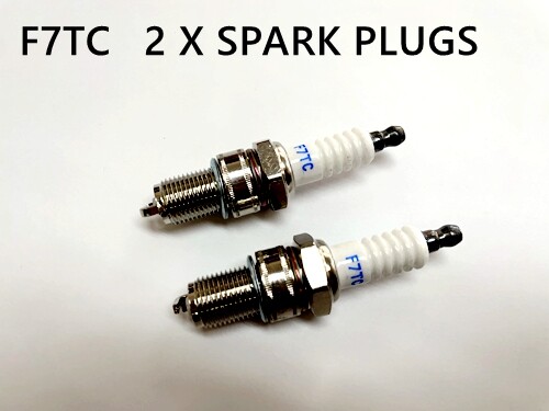 2 x F7TC Spark Plug GX110 GX120 GX140 GX160 GX200 GX270 LIFAN 5.5HP 6 ...
