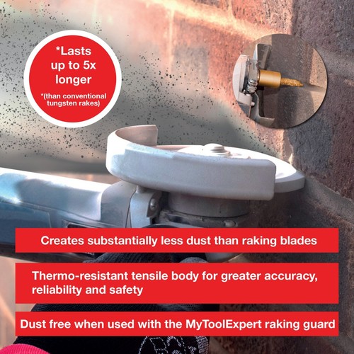 Mortar Rake Removal Pointing Tool For Angle Grinder M14 8/35mm 8/100mm ...