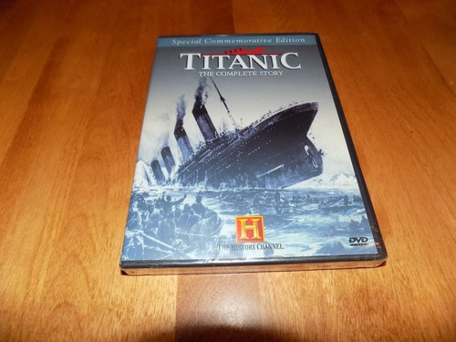 TITANIC THE COMPLETE STORY Disaster History Channel Commemorative DVD ...