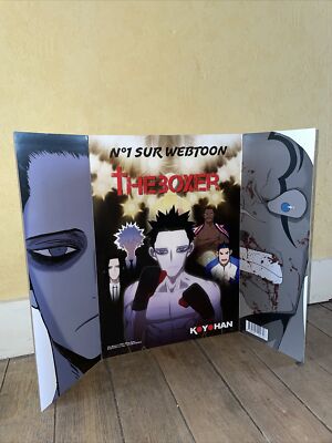 PLV publicitaire - Triptyque - The Boxer - Jihun Jung - Format 42/60 ...