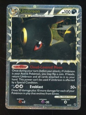 Pokémon Umbreon Prime 2010 Holo Ultra Rare Card Undaunted 86/90 | eBay
