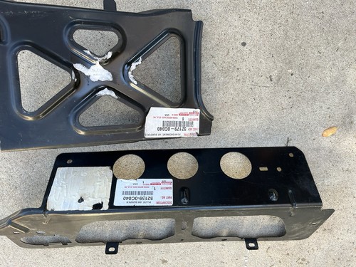 2014-2020 TOYOTA TUNDRA REAR BUMPER BRACKETS 52159-0C040 AND 52179 ...