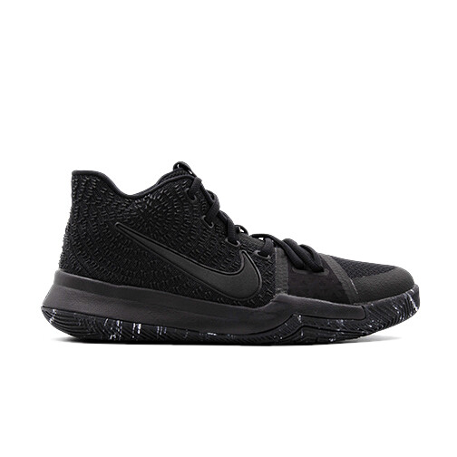 Size 5.5 (GS) - Nike Kyrie 3 Mid Triple Black for sale online | eBay