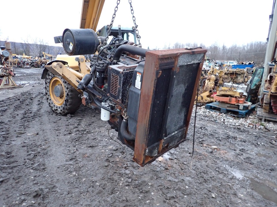 John Deere 4045HF285 Turbo Diesel Engine POWER UNIT! RUNS EXC. 4045 ...